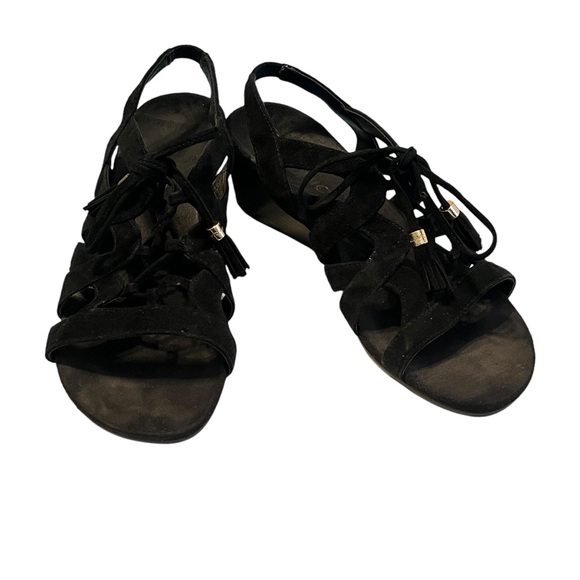 Vionic | Shoes | Vionic Kalie Suede Wedge Sandals | Poshmark